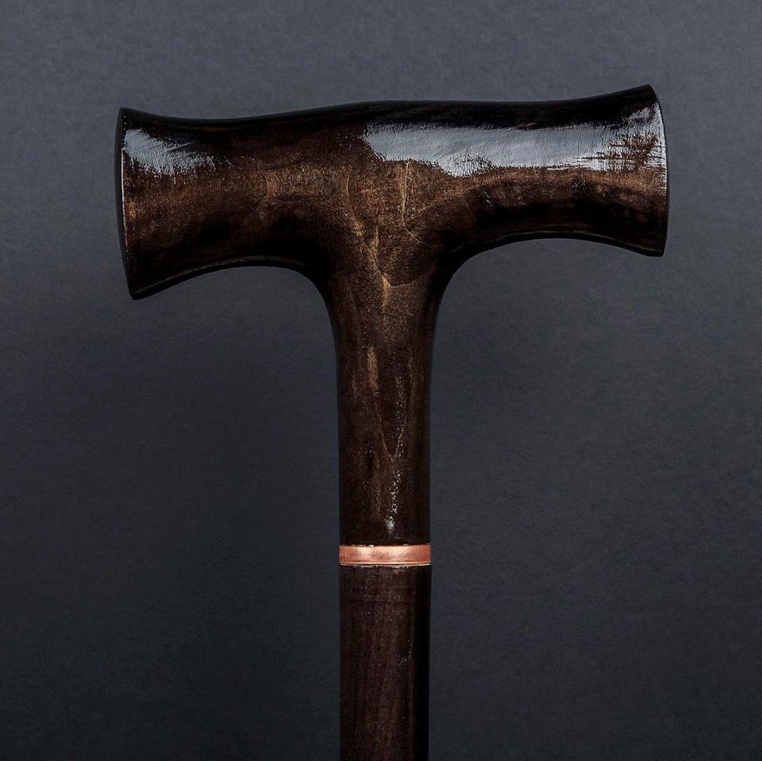 Handmade Wooden Walking Cane Wood Stick - Etsy