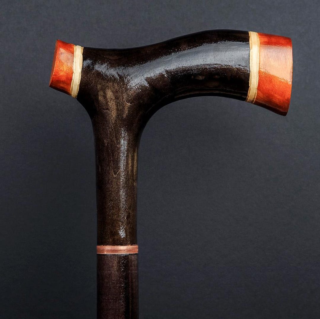Hand Painted Wooden Walking Cane | Beatiful and Durable Walking Stick ...