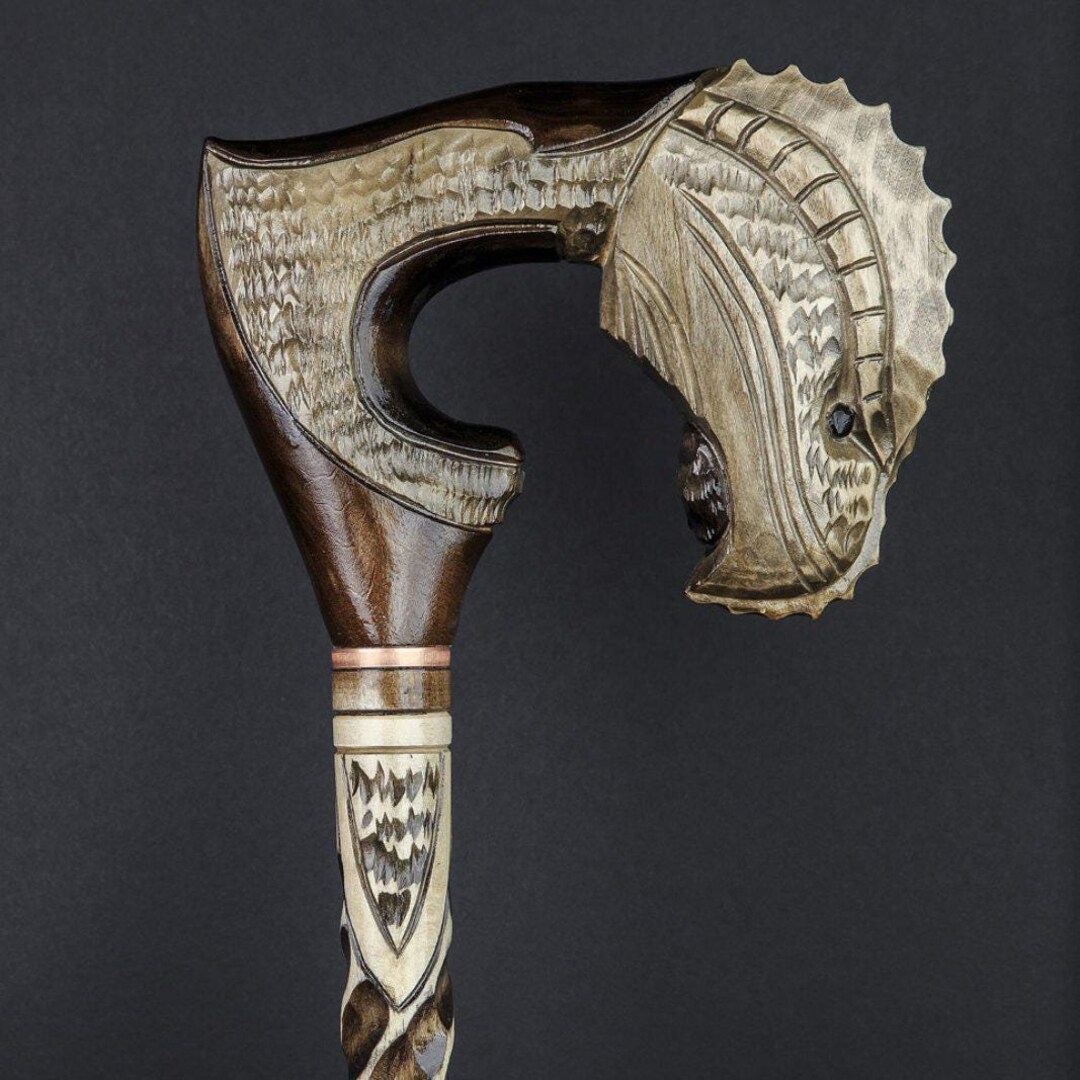 Exquisitely Crafted Walking Cane | Beautiful Wooden Cane for Men and ...