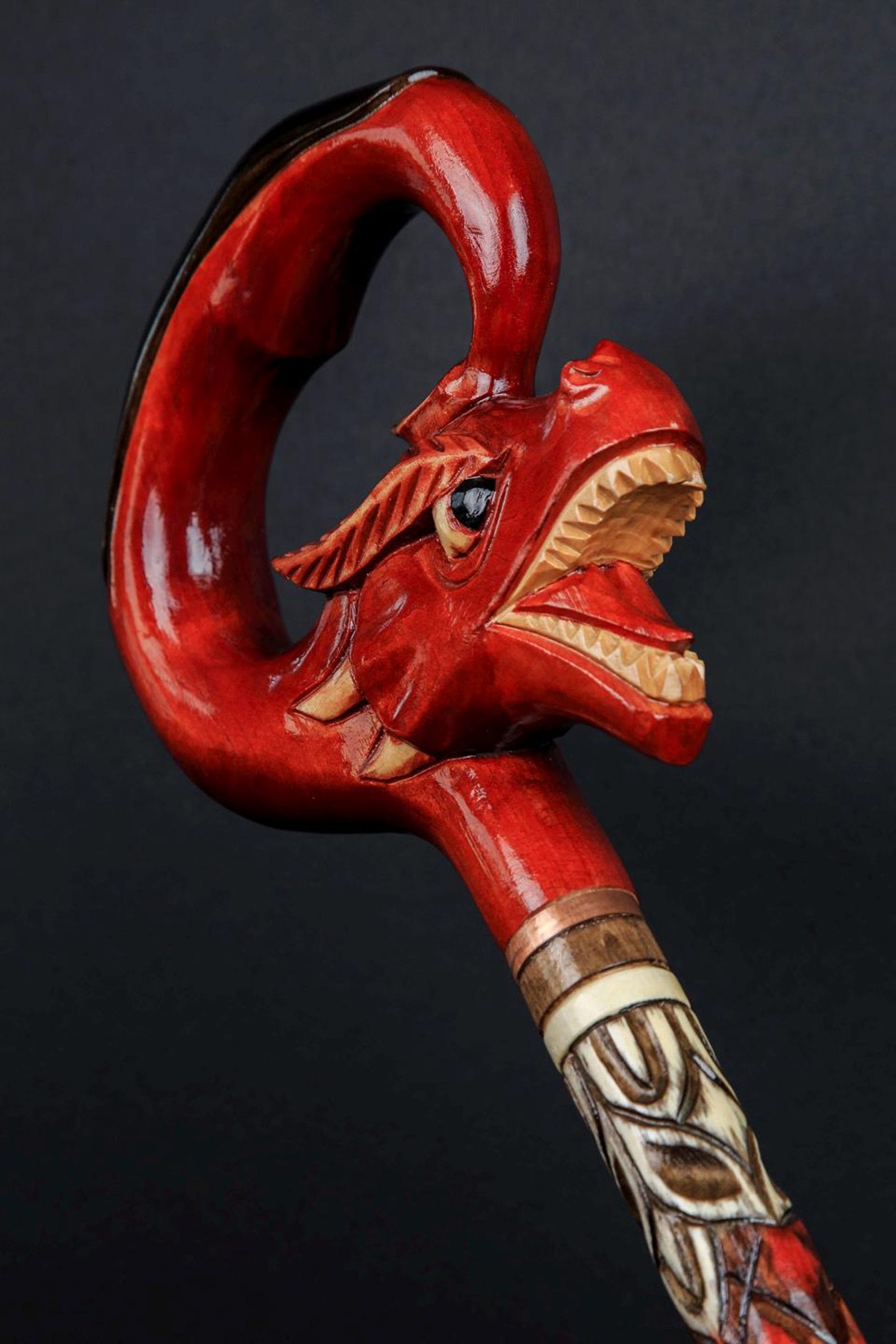 Artisan Intricate Handcarved Wood Cane Walking Cane Beautiful Canes - Etsy