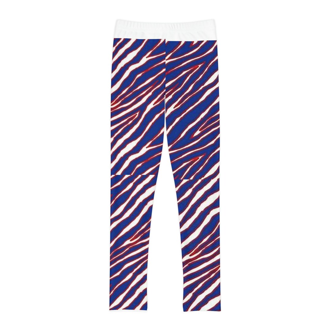 Buffalo Bills Zubaz Print Youth Full-length Leggings AOP - Etsy