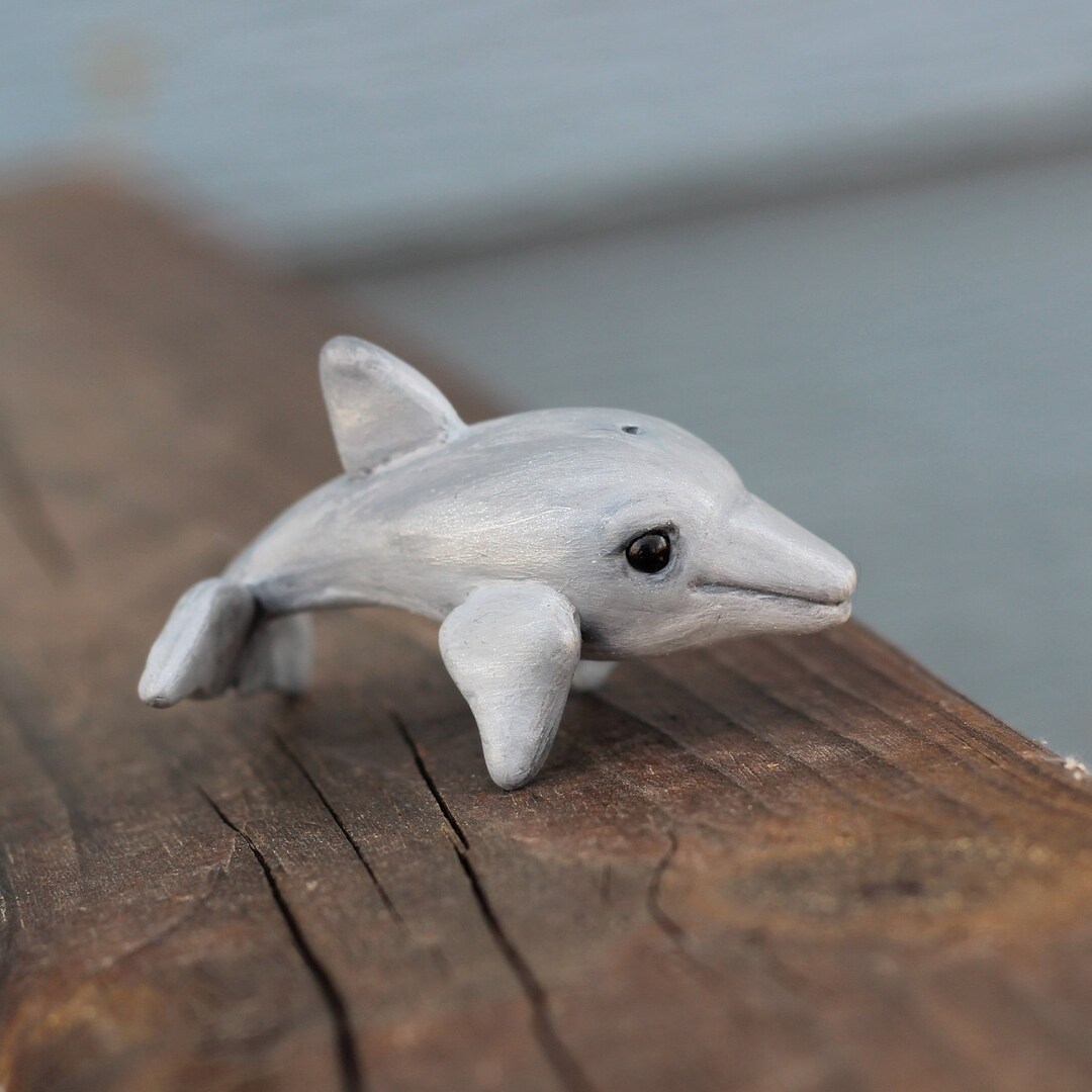 Polymer Clay Dolphin Marina - Etsy