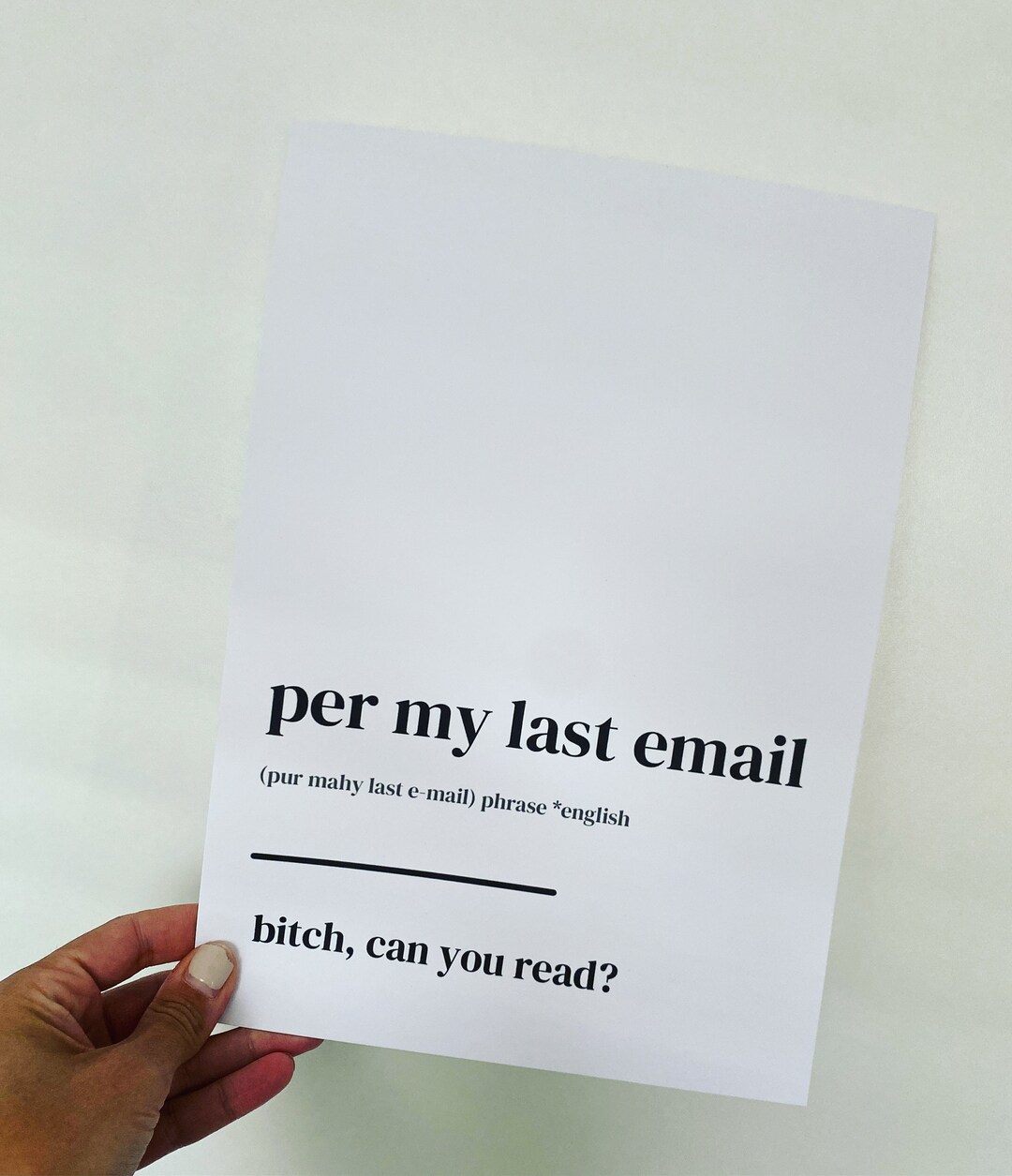 A4 Office Funny Quote Wall Print, Office Humour, Email Quote - Etsy