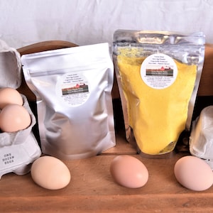 Freeze Dried Organic Raw Egg YOLK Powder - Pasture Raised-humane-non ...