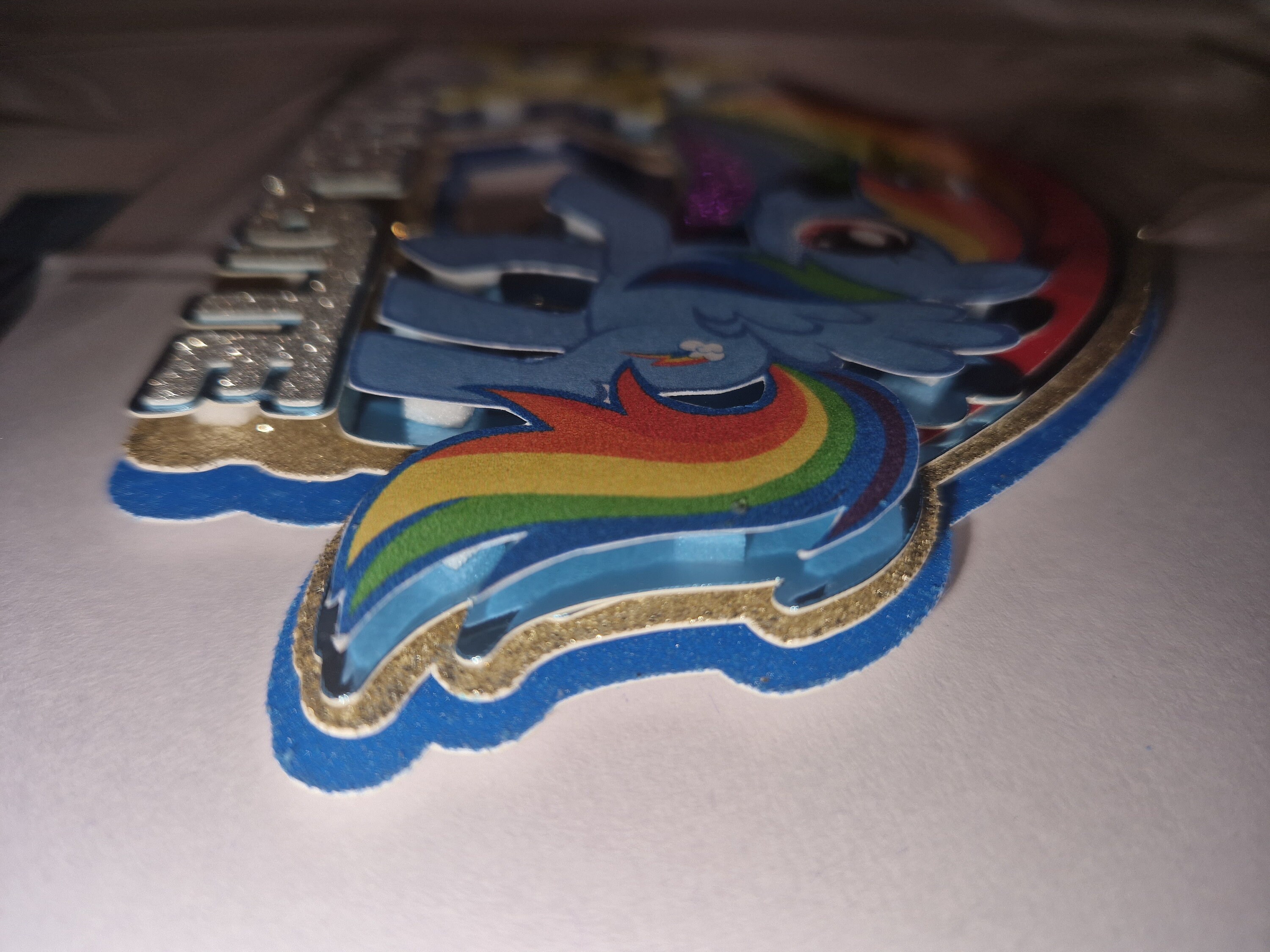 My Little Pony Themed Cake Topper - Etsy