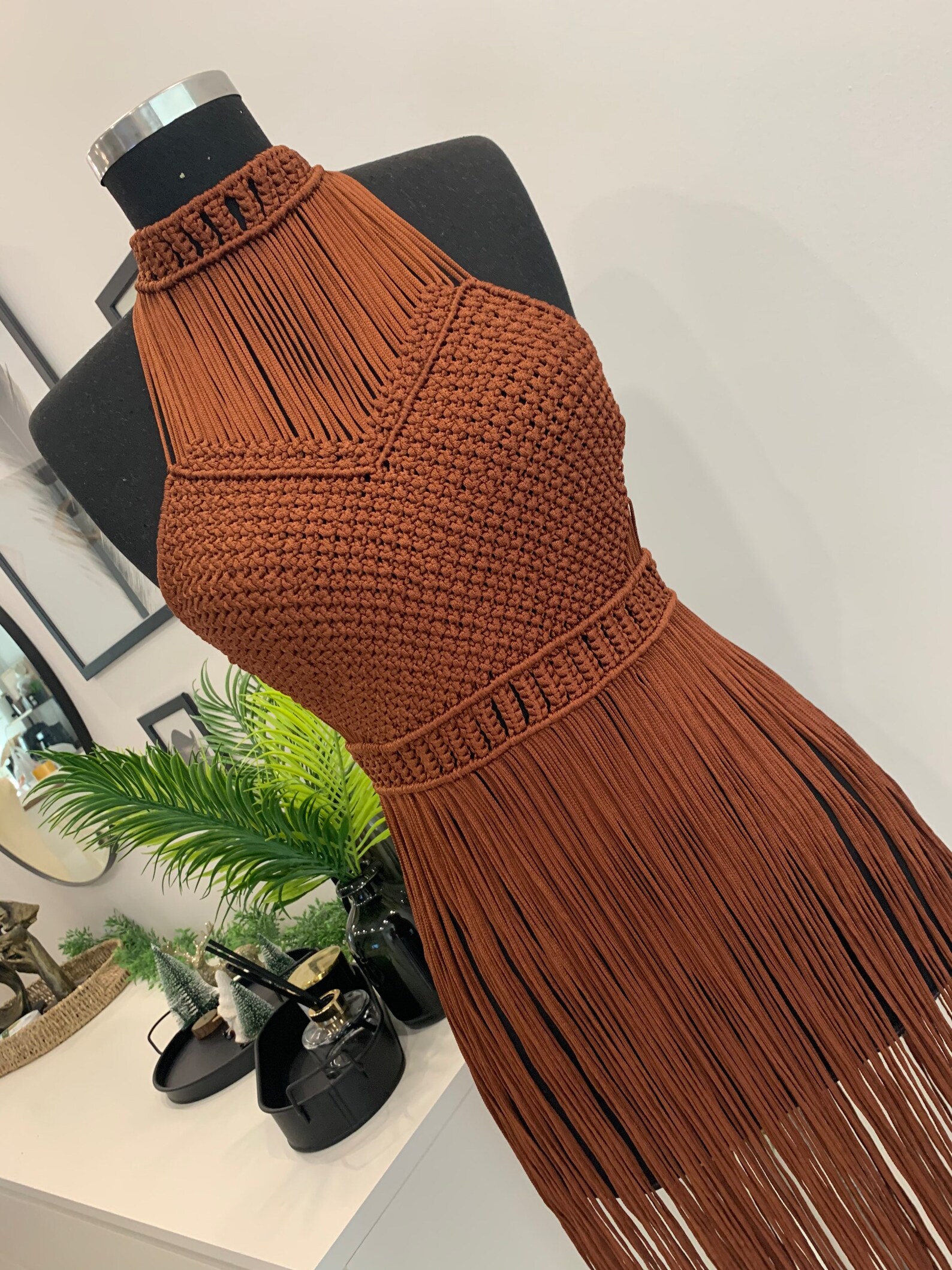 Macrame Dress rome - Etsy