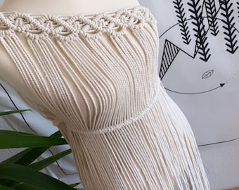 Macrame Dress Pattern - Etsy