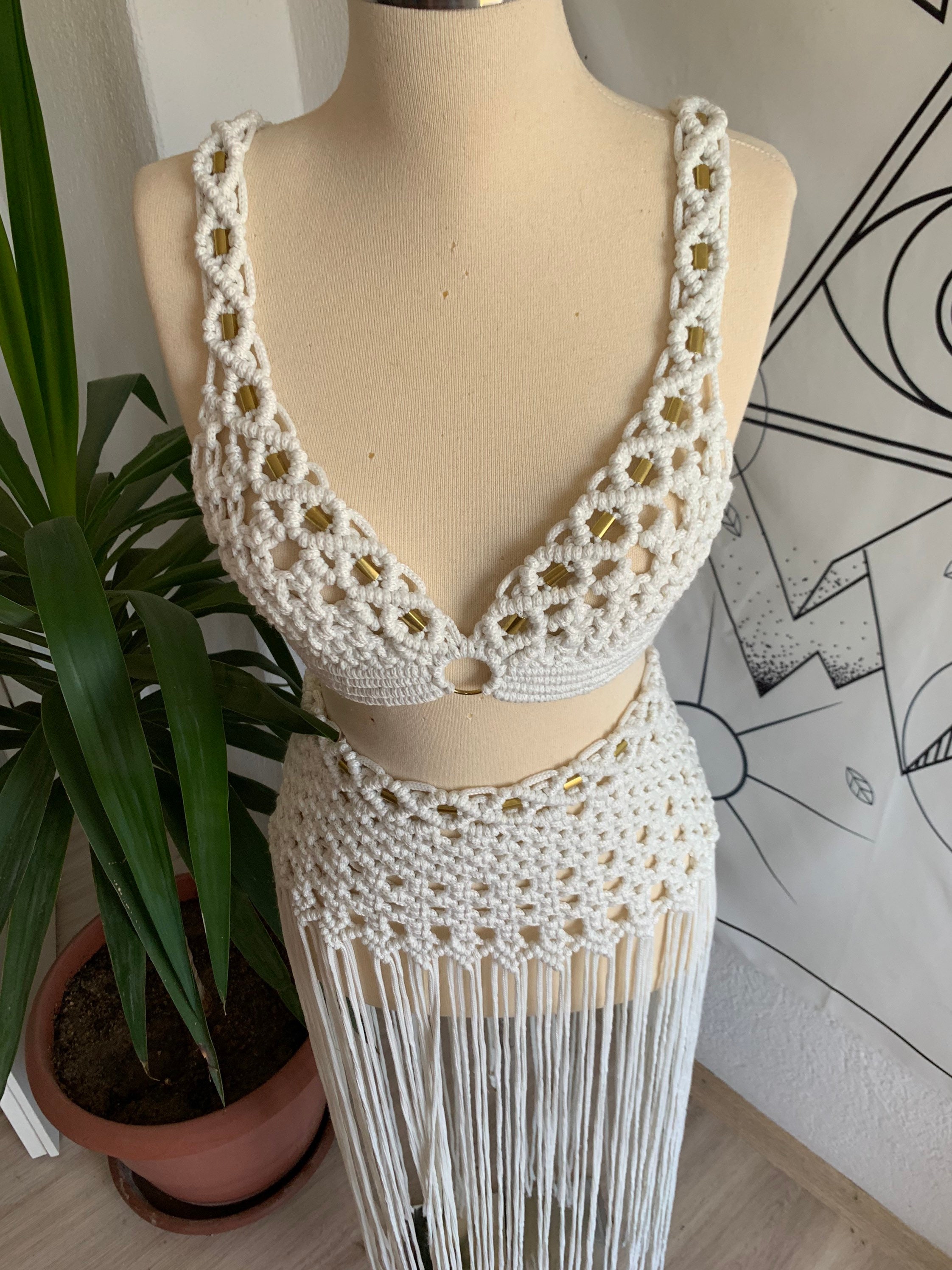 Macrame Dress lisbon - Etsy