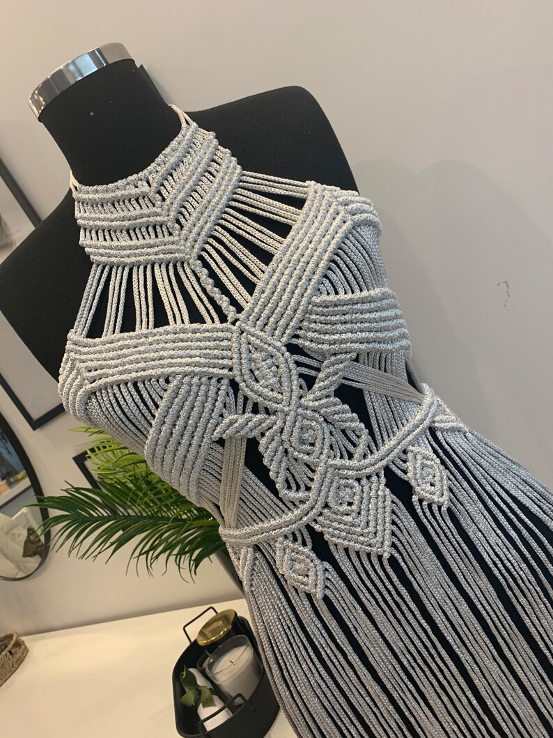 Macrame Dress “xiamen” - Etsy