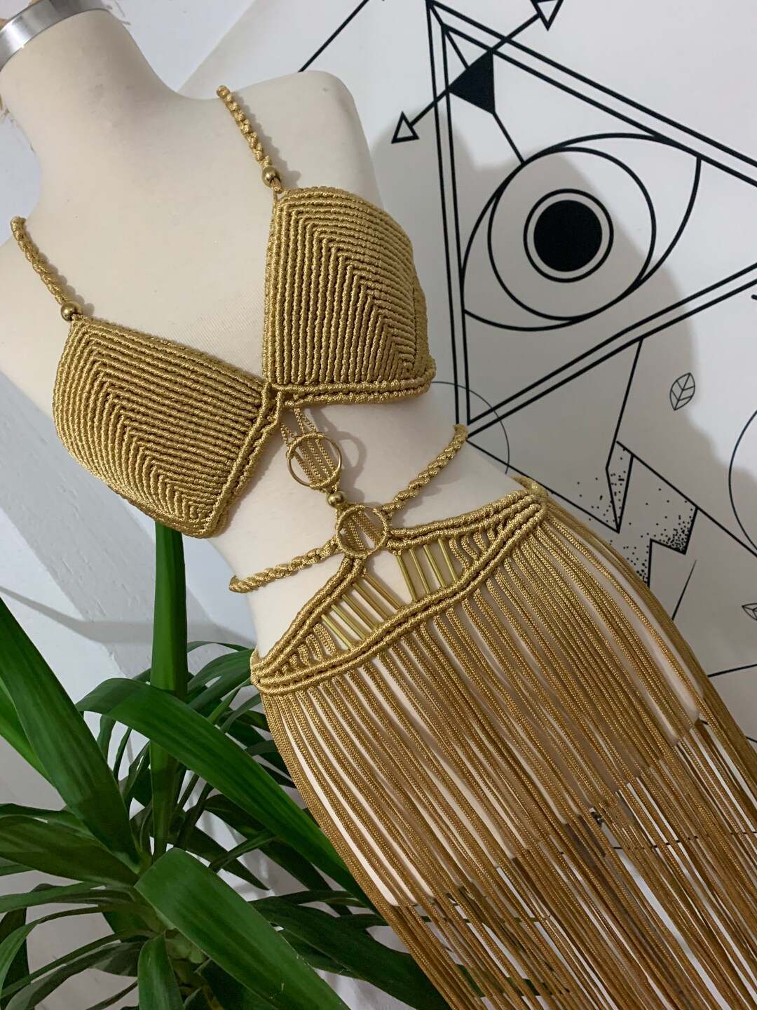 Macrame Dress “cairo” - Etsy
