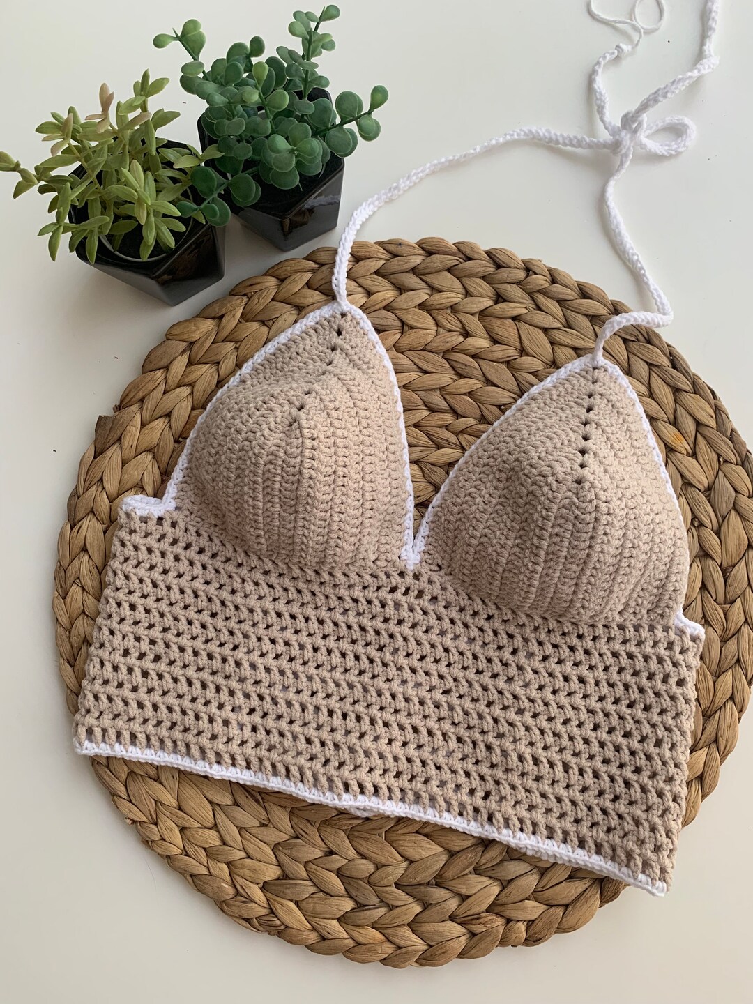 Crochet Bustier Top - Etsy