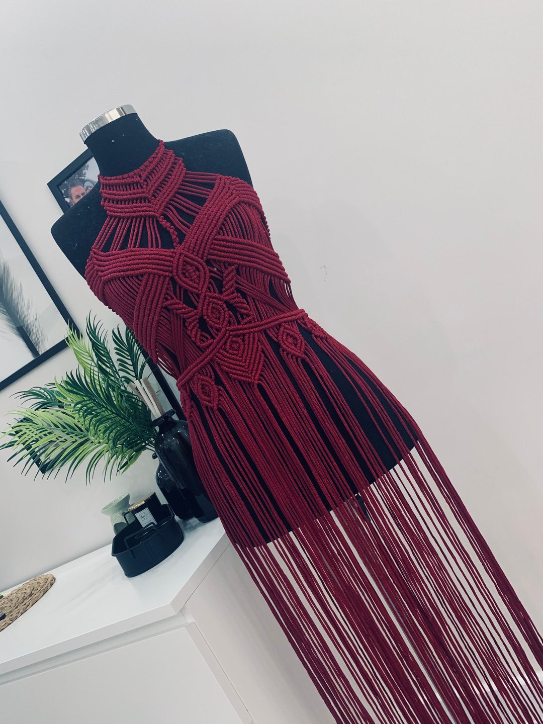 Macrame Dress “xiamen” - Etsy
