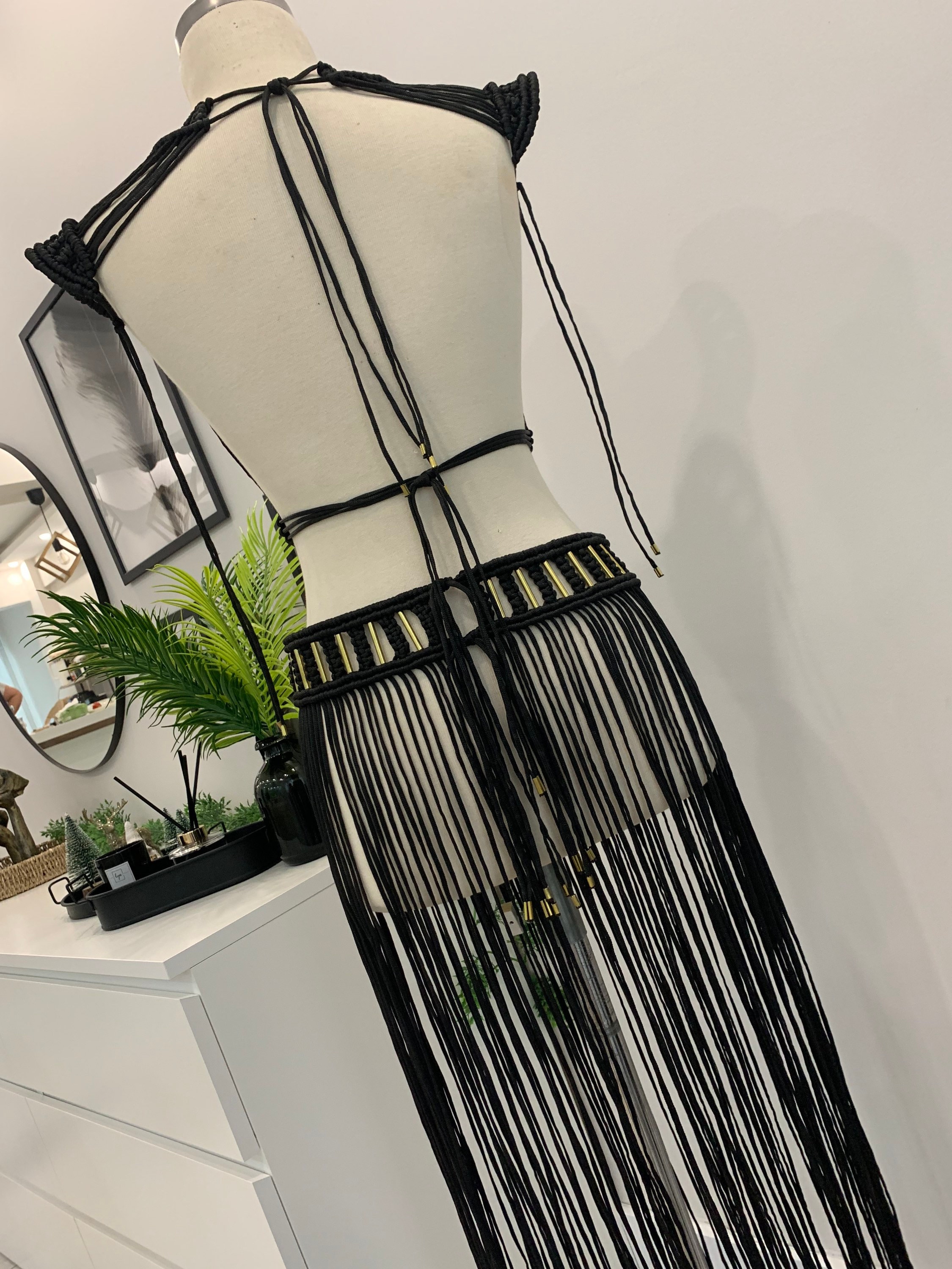 Macrame Dress seoul - Etsy