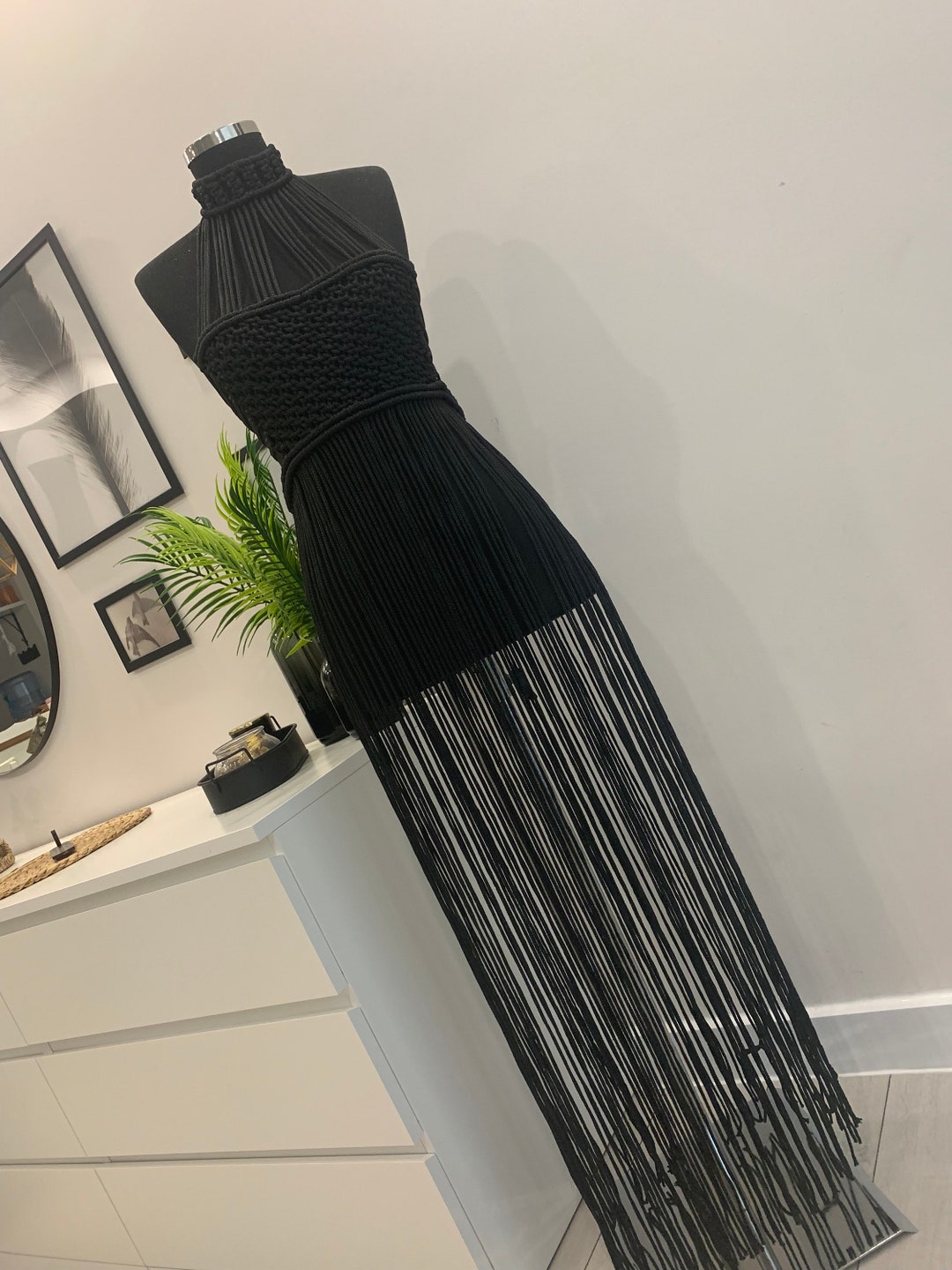 Macrame Dress chicago - Etsy