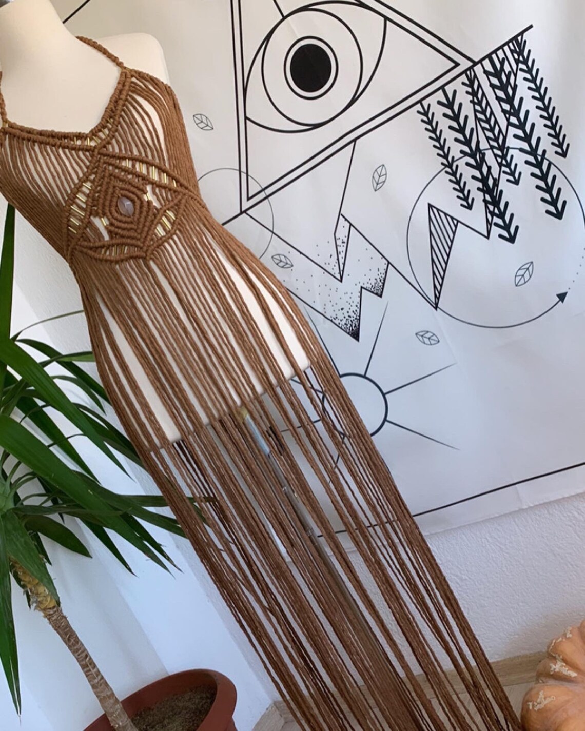 Macrame Dress “new Siena” - Etsy