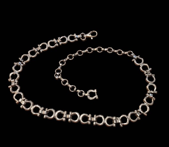 Vintage chain belt - Gem