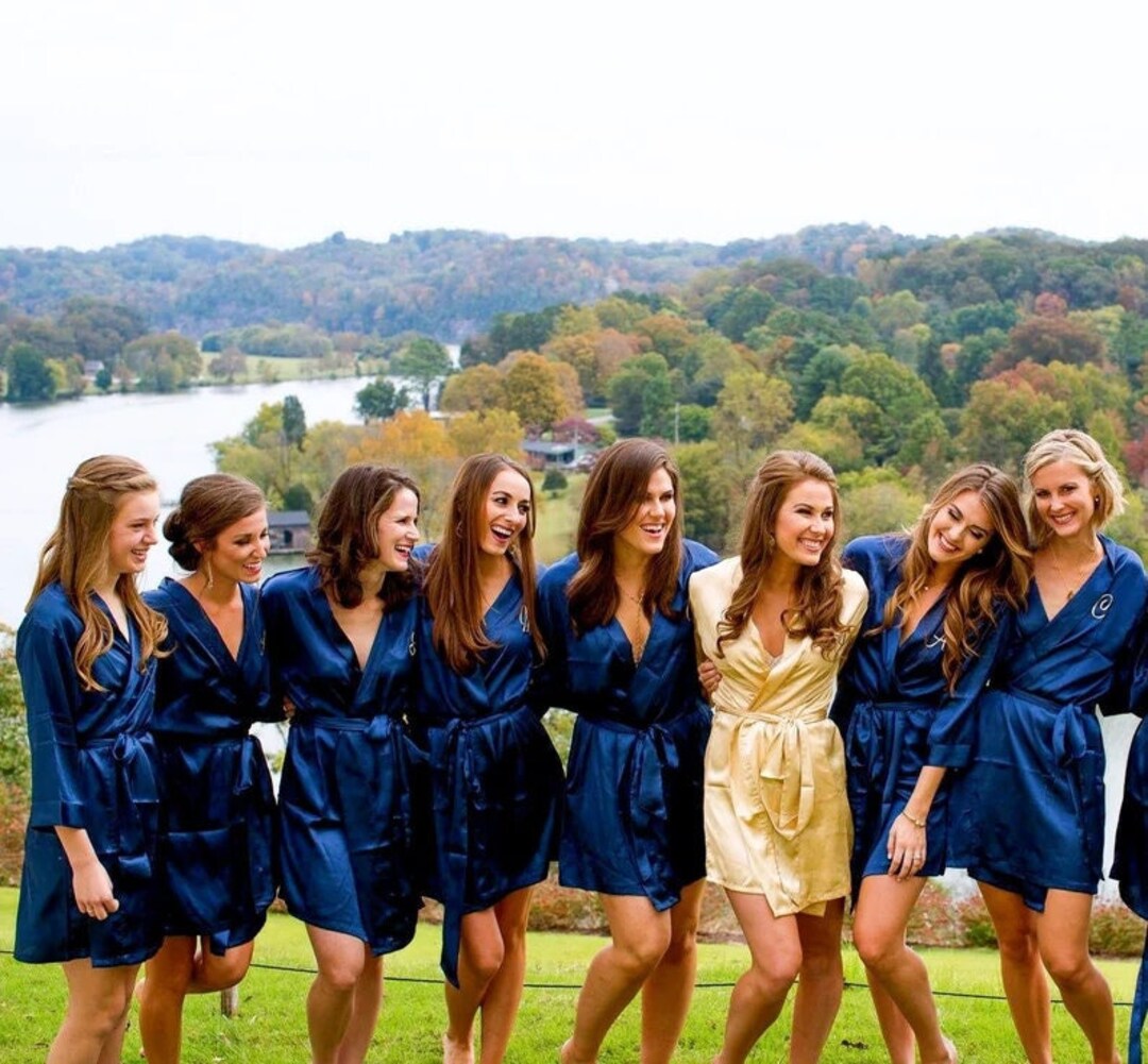 Wedding Robe Silky Goth Robe Gothic Robe red Silk Robe Long Women's ...