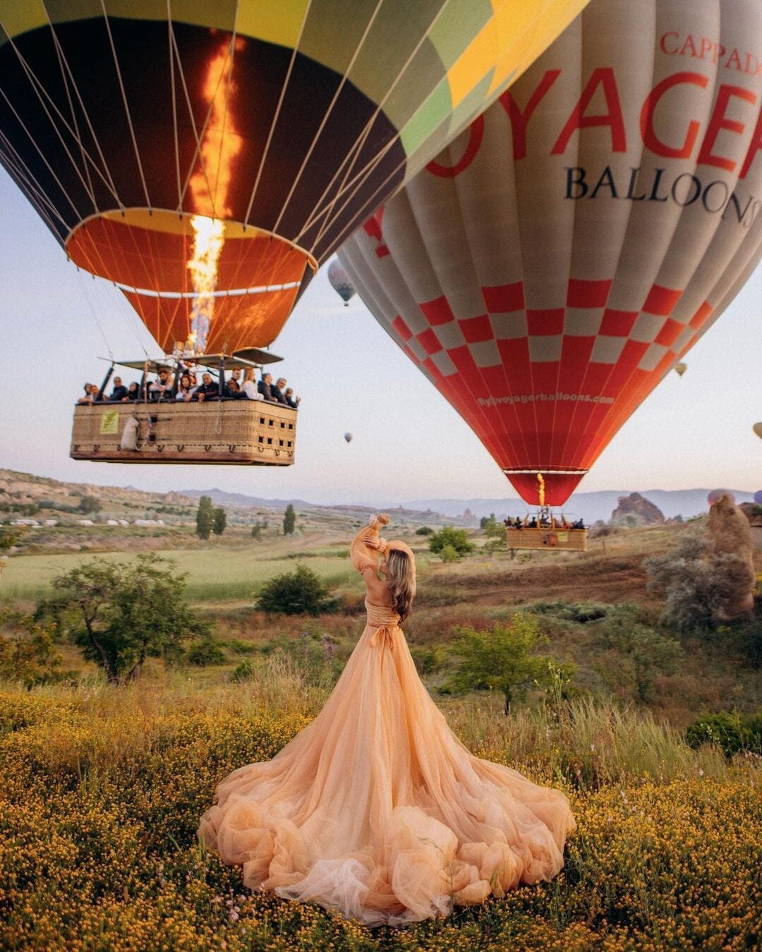 Long Flying Dresses | Flying Dress for Photoshoot | Long Train Dress ...