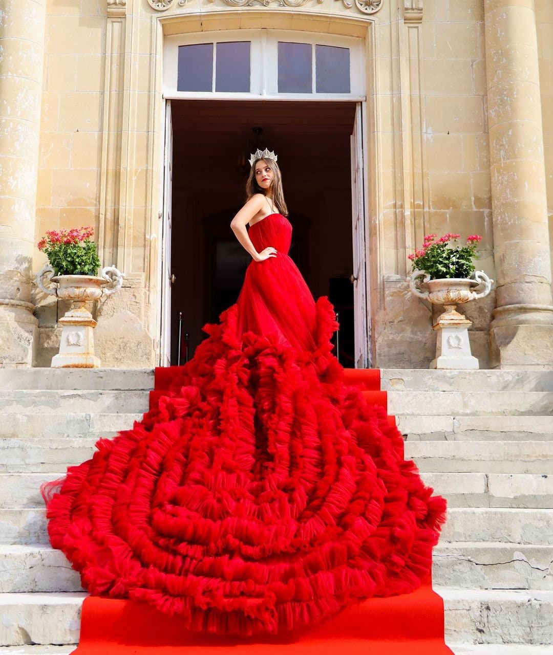 Long Flying Dresses Flying Dress for Photoshoot Long Train - Etsy