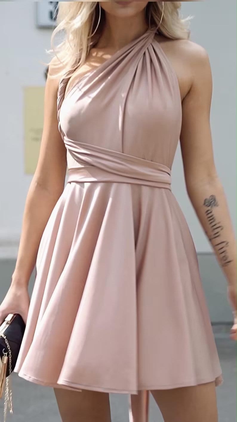 Elegant Multiway Dress Convertible Dress Long Dress Bridesmaid Dress ...