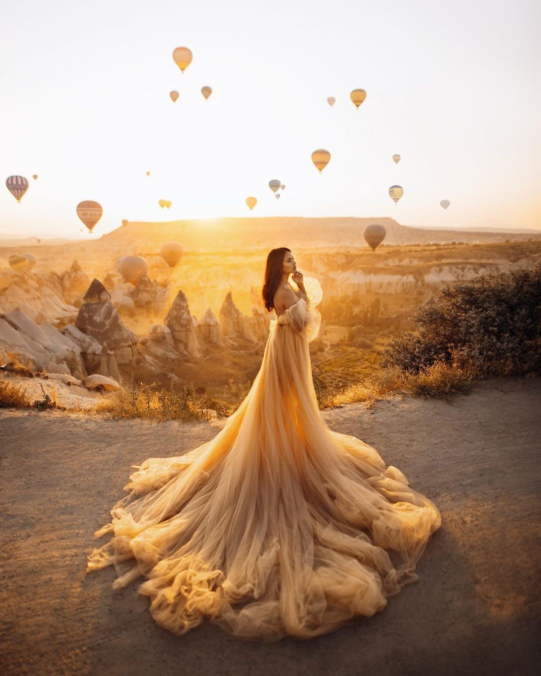 Long Flying Dresses Flying Dress for Photoshoot Long Train Dress ...