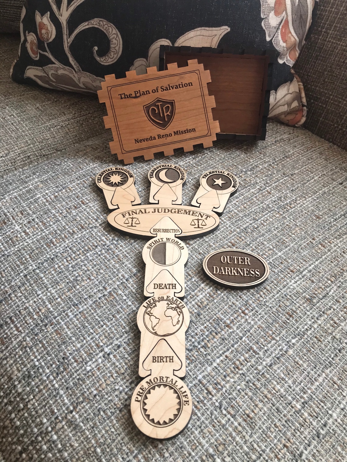 Laser Cut Family Tree With 6 Generations - Etsy