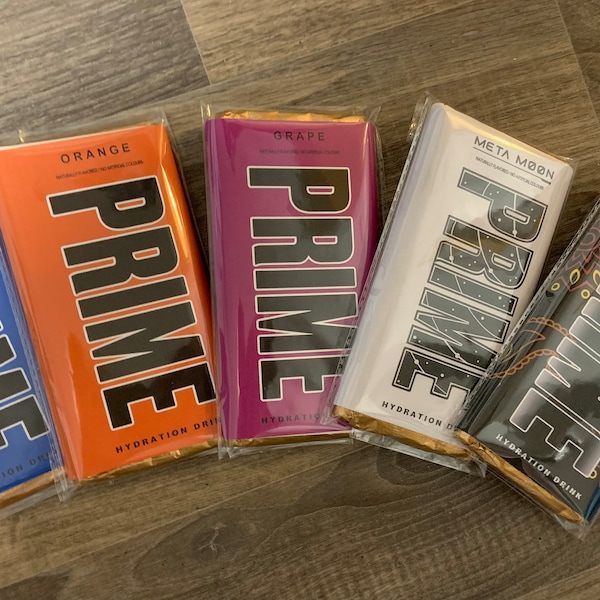 Prime Chocolate Bar - Etsy UK
