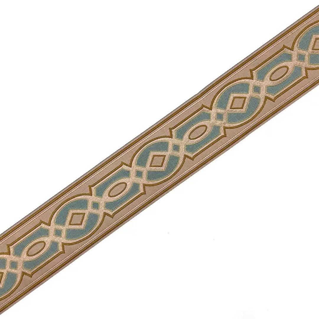 DIY Fabric Trim: Geometric Curtain Decor Strip - Etsy