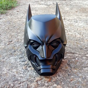 Black Dark Night Samurai Helmet for Cosplay - Etsy