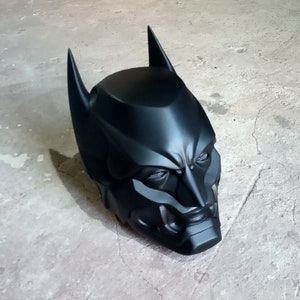 Black Dark Night Samurai Helmet for Cosplay - Etsy