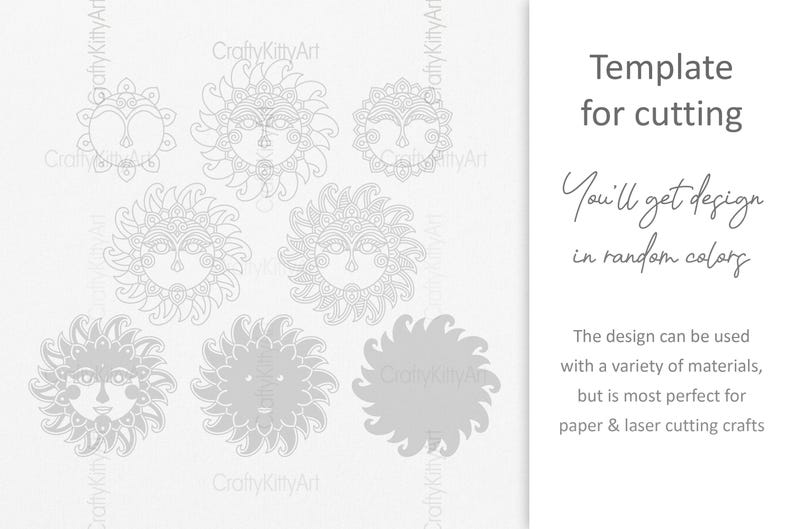 Sol láser Svg. Corte láser multicapa 3D. Archivos SVG PNG DXF en capas ...