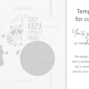 Stay Cozy Sign Svg. 3D Fall Door Hanger Svg. Layer SVG PNG DXF for ...