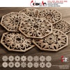 20 Celtic Coaster Trivet Templates Vector Digital SVG DXF Files Instant ...
