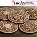 20 Celtic Coaster Trivet Templates Vector Digital SVG DXF Files Instant ...
