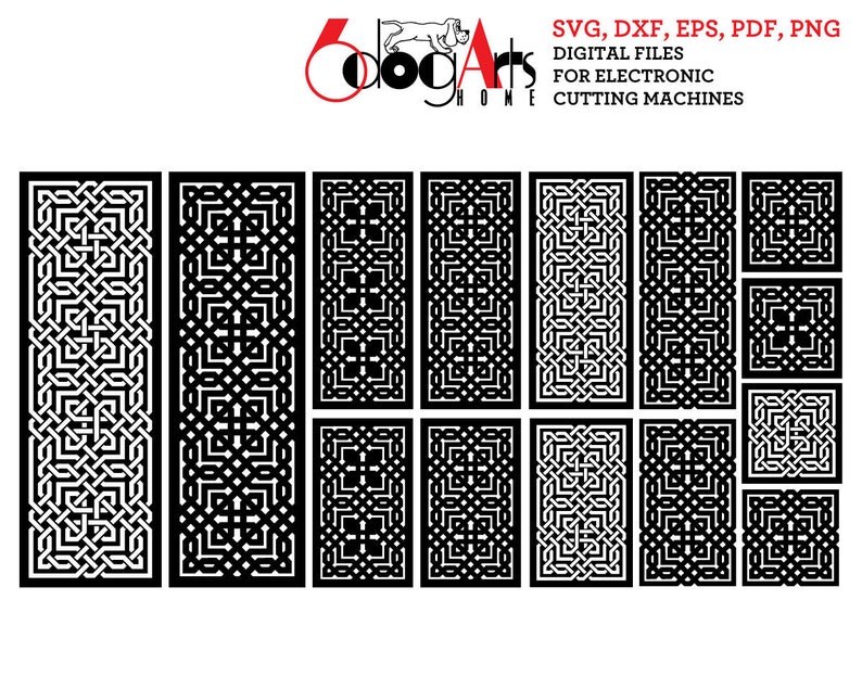 14 Alhambra Arabesque Grill Gate Screen Partition Templates | Etsy