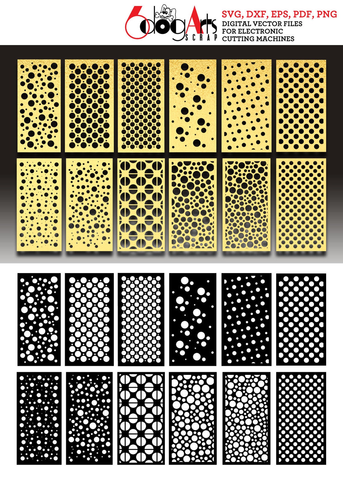 12 Grill Gate Room Screen Divider Partition Templates Digital Svg Dxf ...