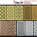 42 Wavy Pattern Grill Templates Digital Svg Dxf Files Room Screen ...
