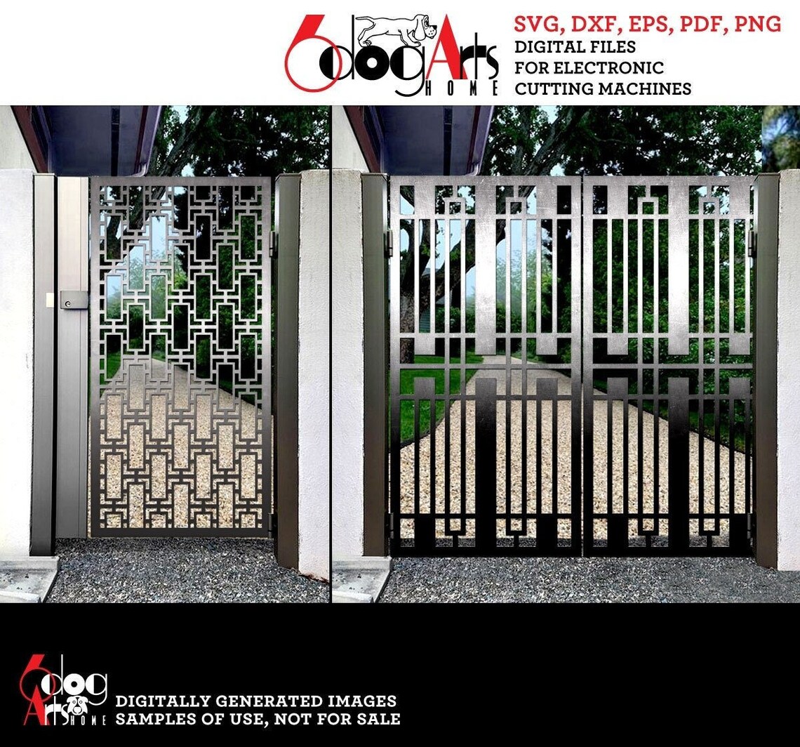 10 Grill Gate Room Screen Divider Partition Templates Digital | Etsy