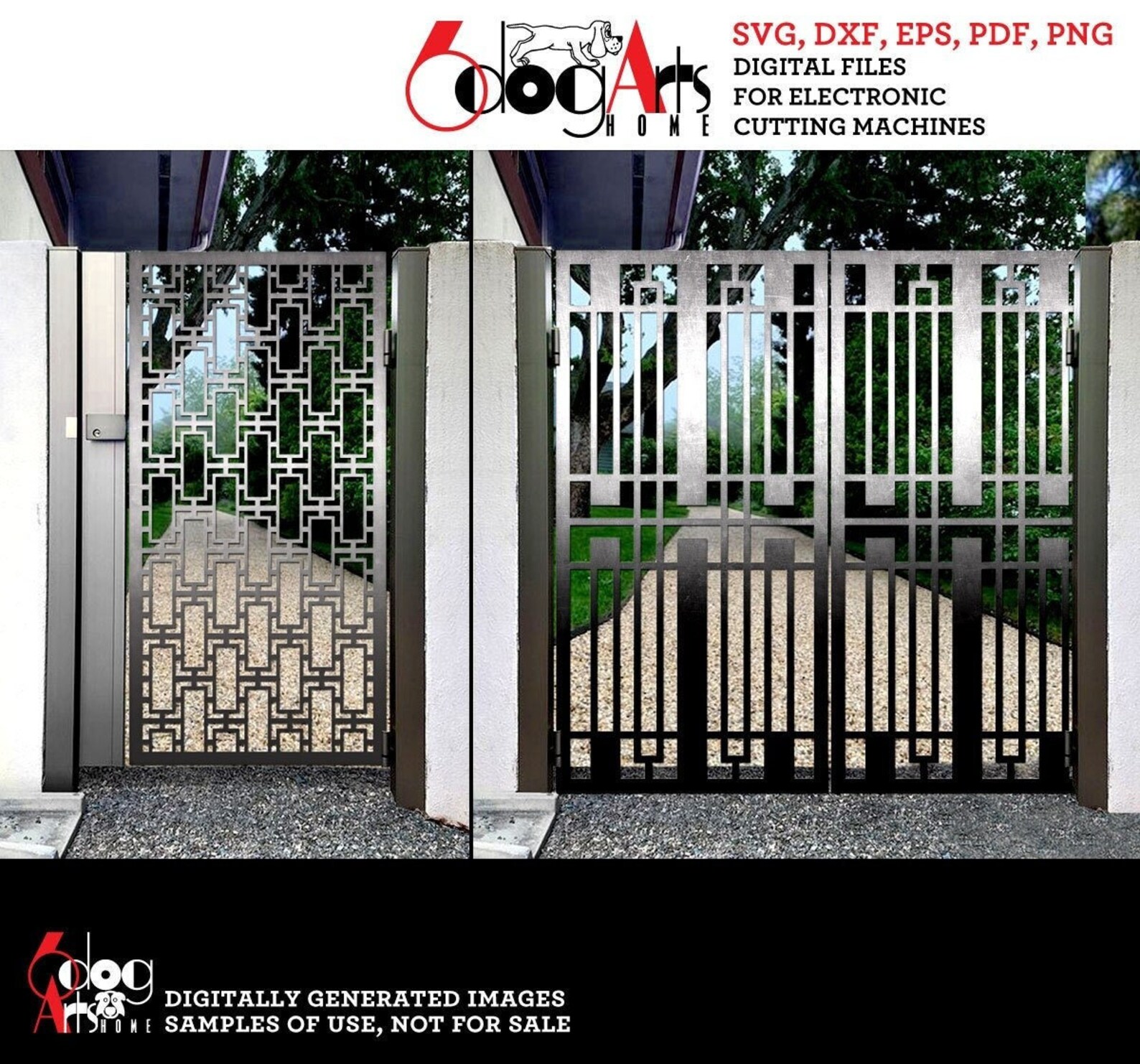 10 Grill Gate Room Screen Divider Partition Templates Digital | Etsy