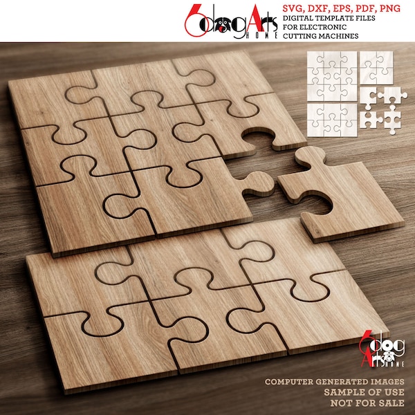 Puzzle Coasters - Etsy
