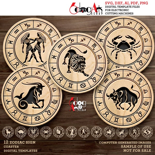 Zodiac Wall Decor - Etsy