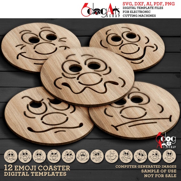 Laser Cut Coaster - Etsy