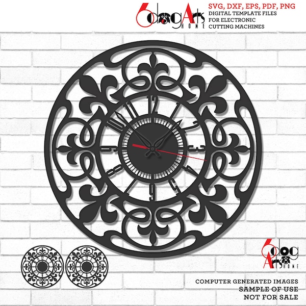Clock Template - Etsy Canada