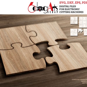 Puzzle Coaster SVG Template, Trivet & Wall Decor (digital Download) JH ...