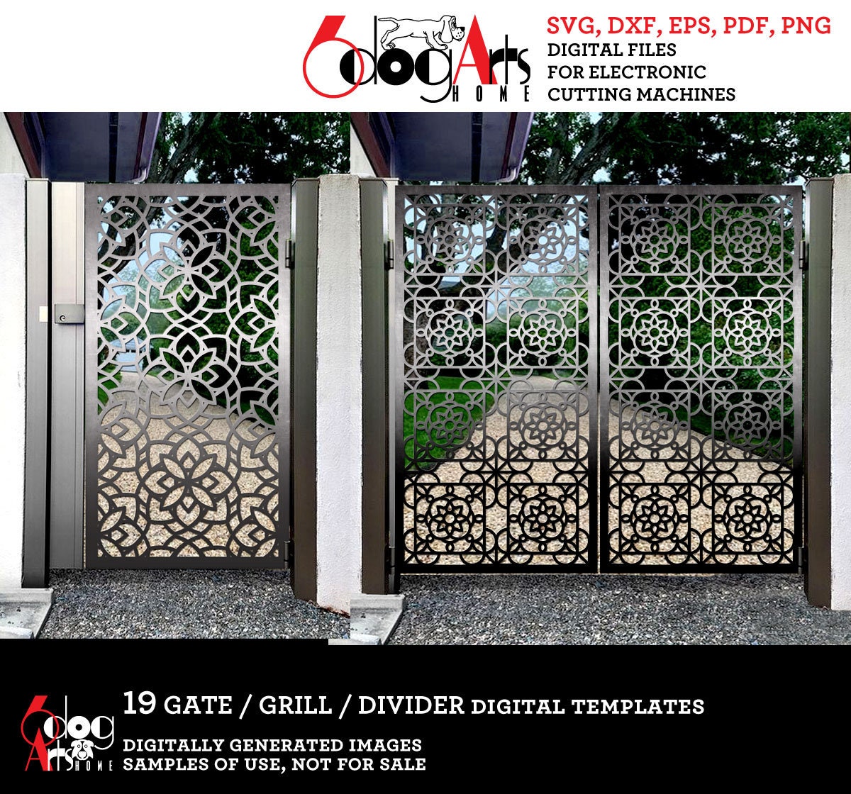 19 Grill Gate Room Screen Divider Partition Digital Templates - Etsy