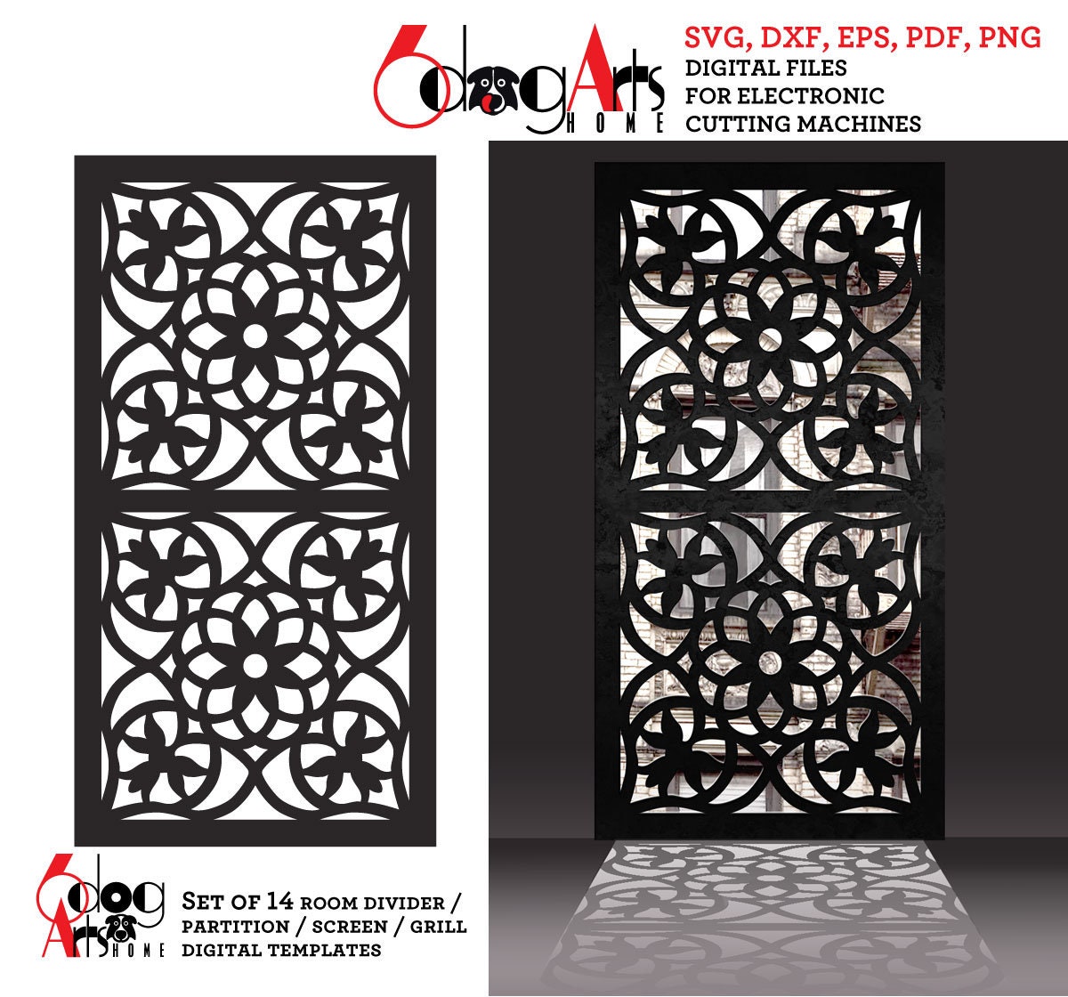 14 Grill Gate Room Screen Divider Partition Templates Digital - Etsy