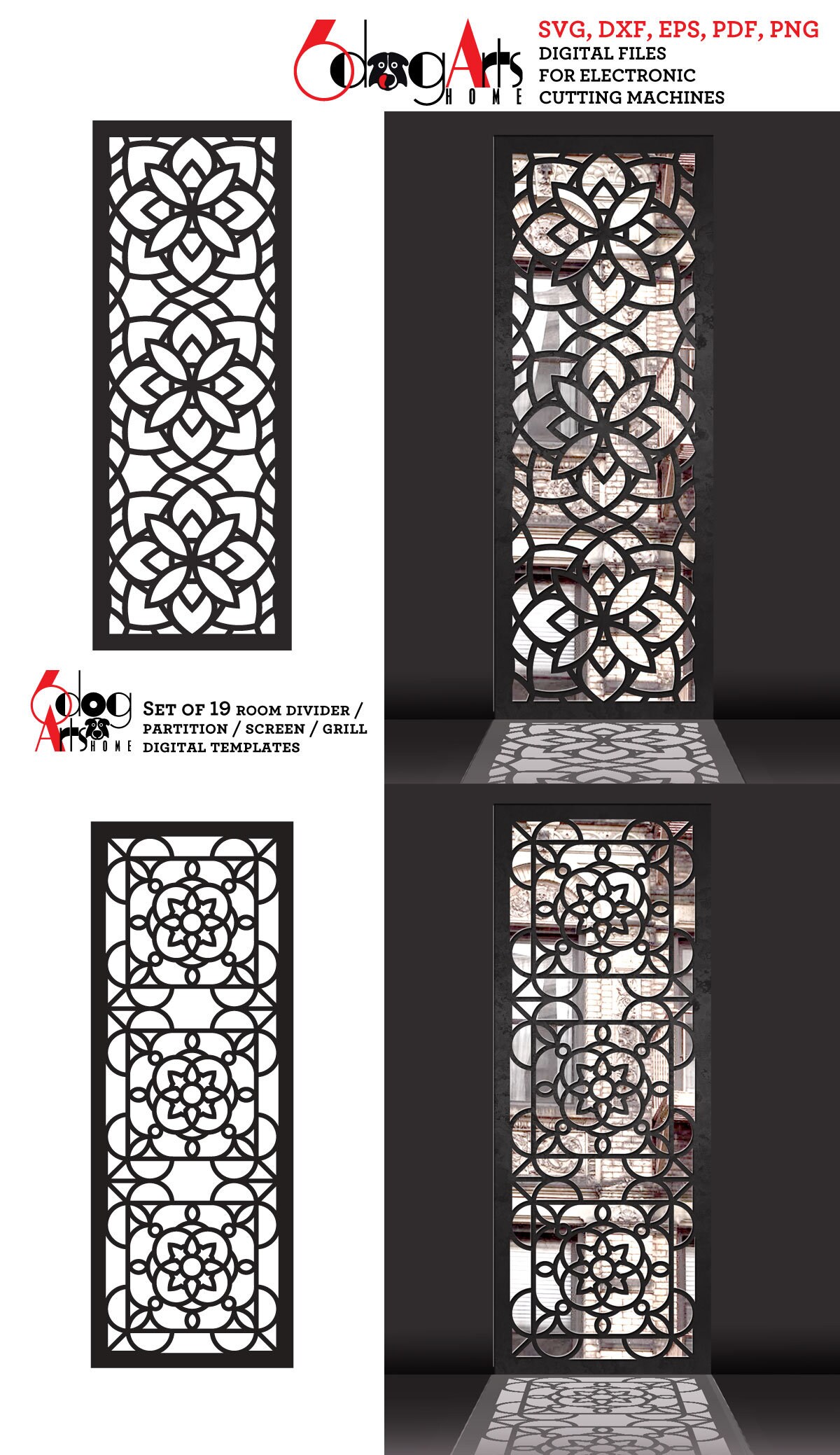 19 Grill Gate Room Screen Divider Partition Digital Templates - Etsy