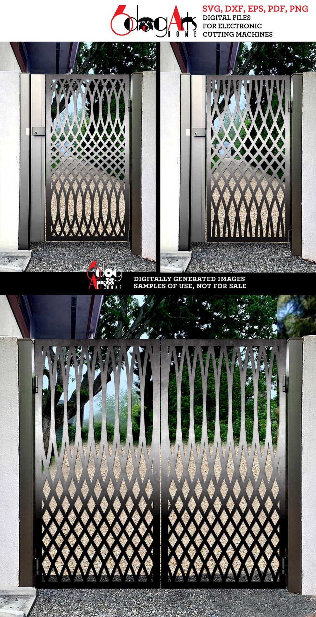 12 Guilloche Pattern Decorative Panel / Gate / Partition / - Etsy