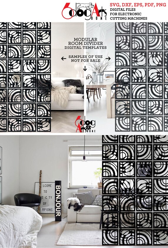 dxf cnc plasma room divider svg partitions 350 pattern screen svg ...