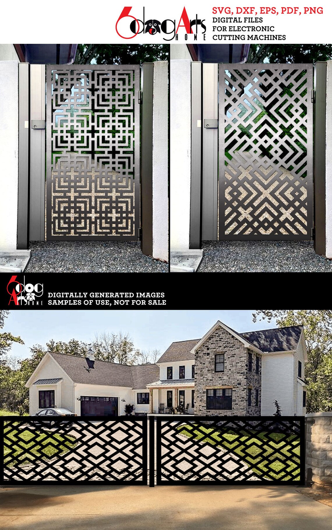 13 Geometric Pattern Grill Templates Digital Svg Dxf Files - Etsy